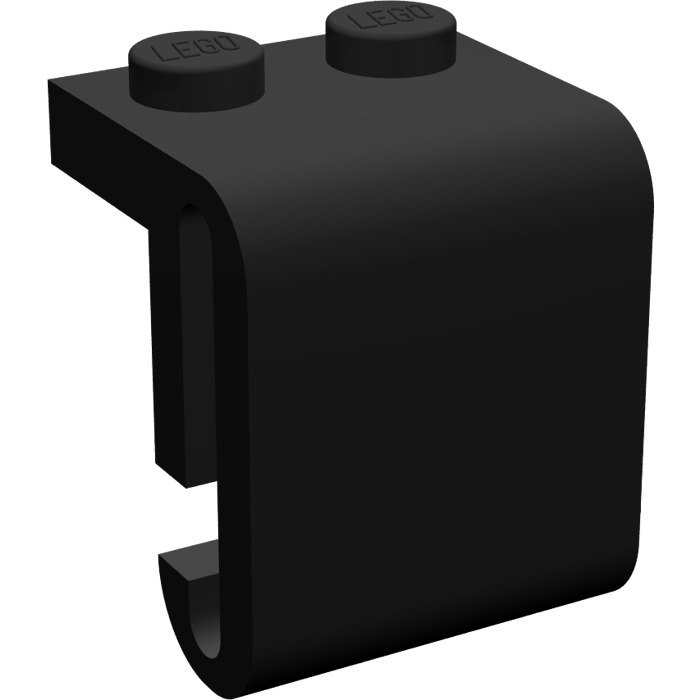 LEGO Plate 1 x 2 with Train Steam Cylinder Curved | Brick Owl - LEGO ...