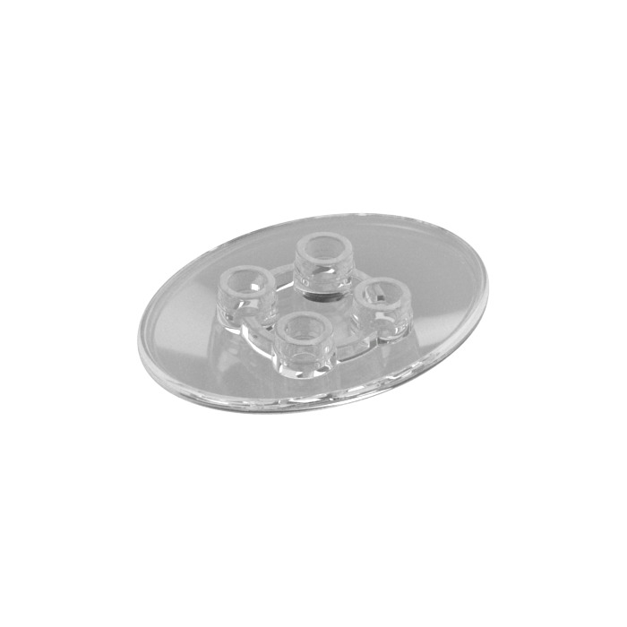 LEGO Plate 2 x 2 with 3 x 4 Oval Rounded Bottom (7688) | Brick Owl