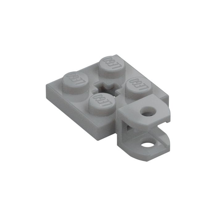 LEGO Plate 2 x 2 with Ball Joint Socket (Flattened) (42478 / 63082 ...