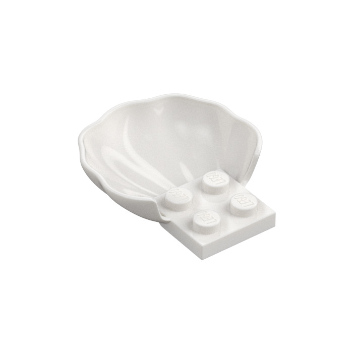 LEGO Plate 2 x 2 with Half Shell (18970) | Brick Owl