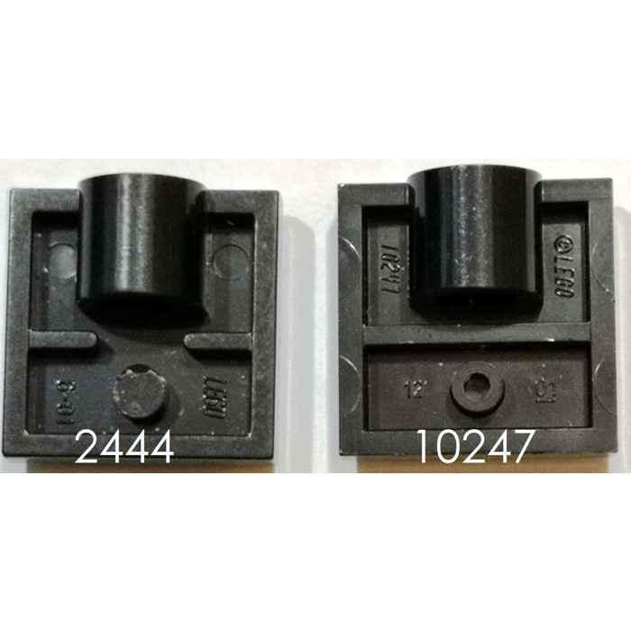 LEGO Plate 2 x 2 with Pin Hole without Underneath Cross Support (2444 ...