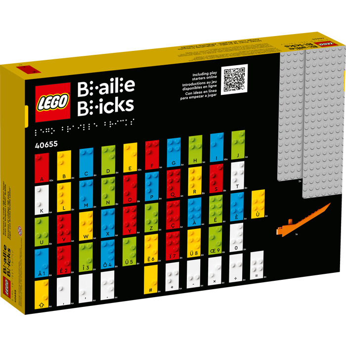 LEGO Play with Braille – French Alphabet Set 40655 | Brick Owl - LEGO ...