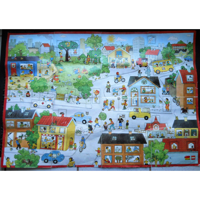 LEGO Playmat with Town Scene | Brick Owl - LEGO Marketplace