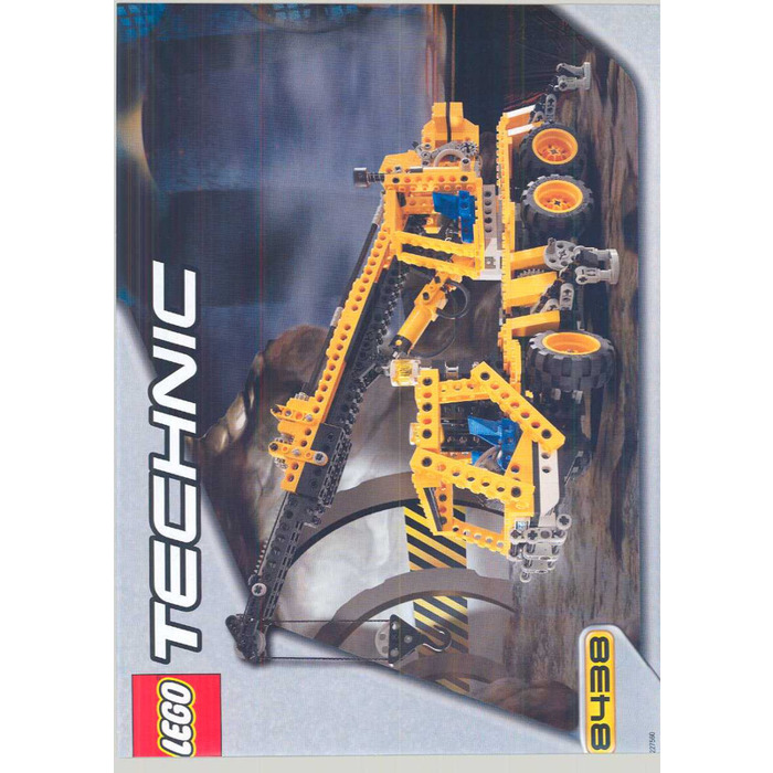 LEGO Pneumatic Crane Truck Set 8438 Instructions | Brick Owl - LEGO ...