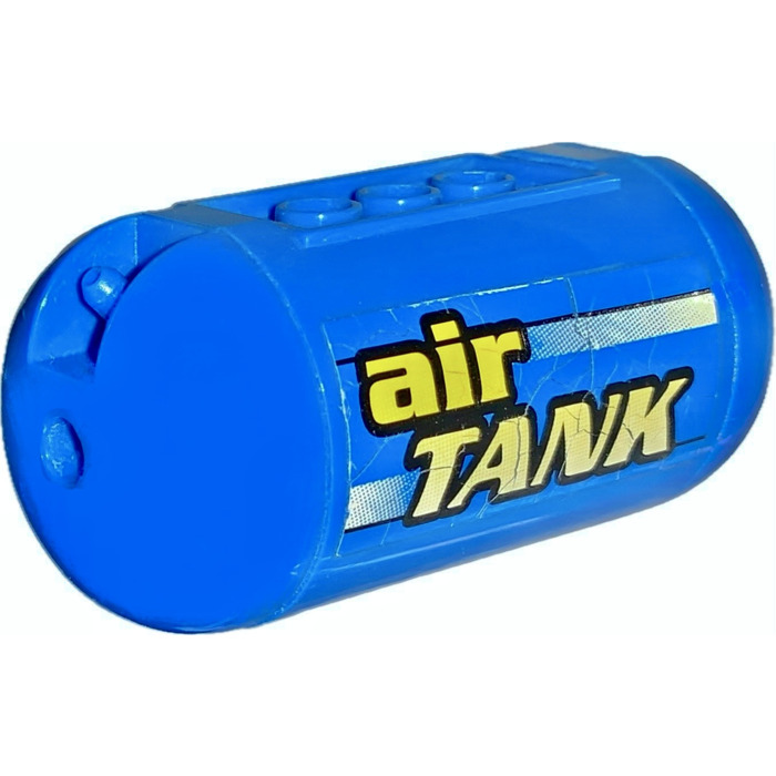 LEGO Pneumatic Tank with air TANK Sticker (75974) | Brick Owl - LEGO ...