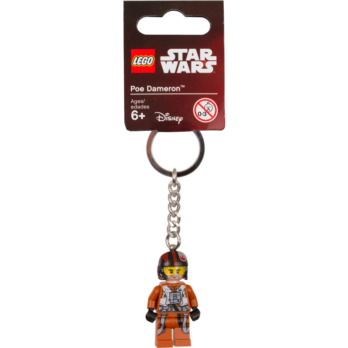 LEGO Poe Dameron Key Chain (853605) | Brick Owl - LEGO Marketplace