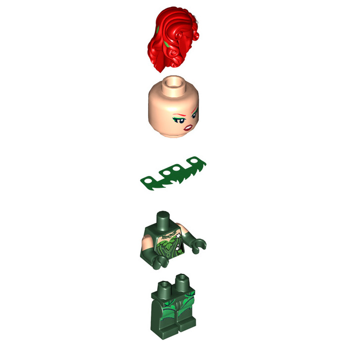 LEGO Poison Ivy with Dark Green Outfit Minifigure | Brick Owl