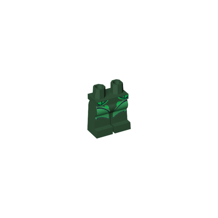 LEGO Poison Ivy with Dark Green Outfit Minifigure Hips and Legs (3815 / ...