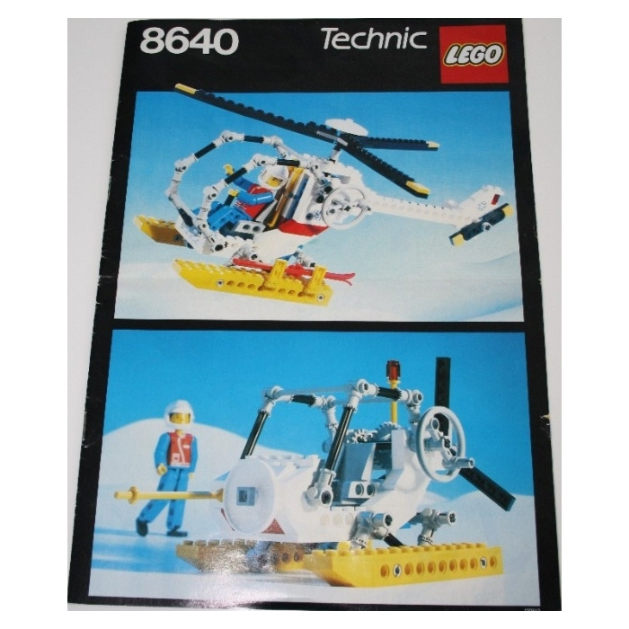LEGO Polar Copter Set 8640 Instructions | Brick Owl