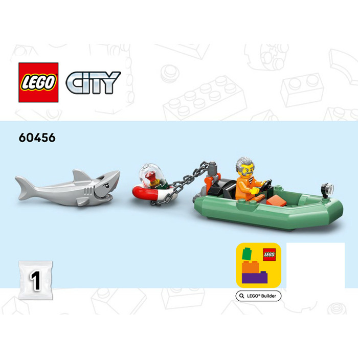 LEGO Police Boat Set 60456 Instructions | Brick Owl