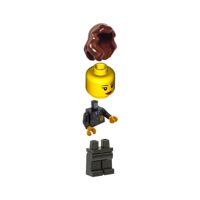 LEGO Police Chase Female Police Car Driver Minifigure | Brick Owl ...