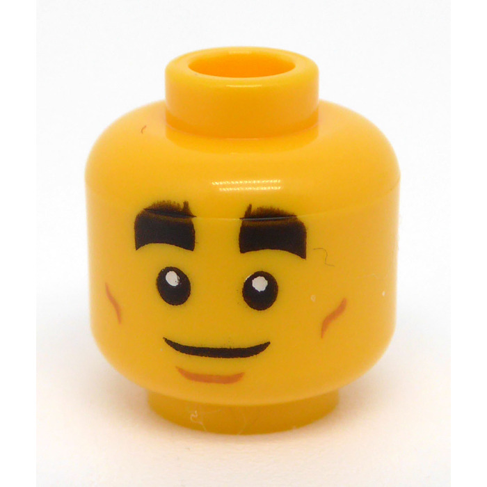 LEGO Police Officer Duke DeTain Minifigure Head (3626 / 59120) | Brick ...