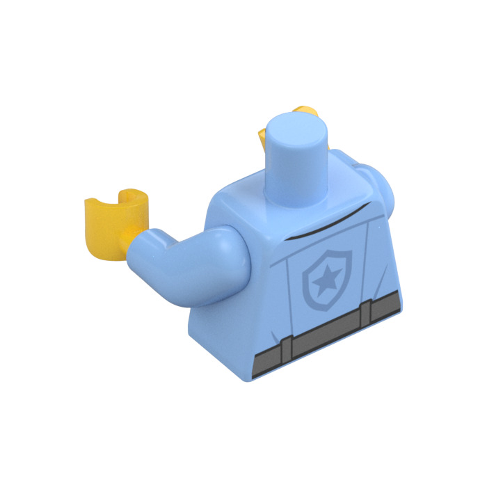LEGO Police Officer Minifig Torso (973 / 76382) | Brick Owl