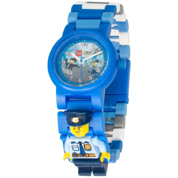 LEGO Police Officer Minifigure Link Watch (5005611) | Brick Owl - LEGO ...