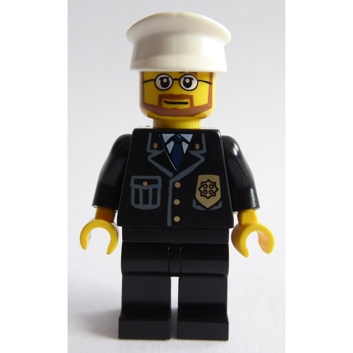 LEGO 경찰 Officer ~와 함께 Suit 그리고 Badge 미니피규어 | Brick Owl - LEGO 시장