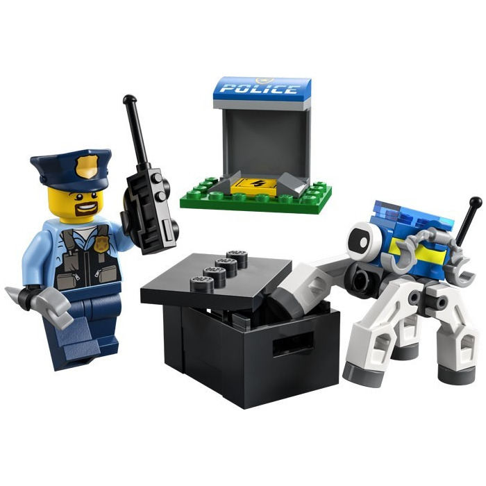 LEGO Police Robot Unit Set 30587 Inventory | Brick Owl - LEGO Marketplace