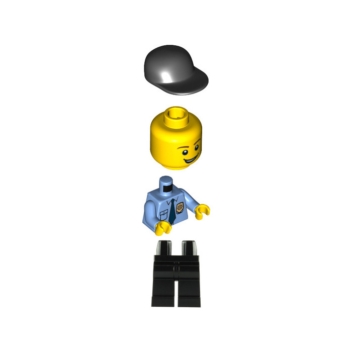 LEGO Policeman with Hat Minifigure | Brick Owl - LEGO Marketplace