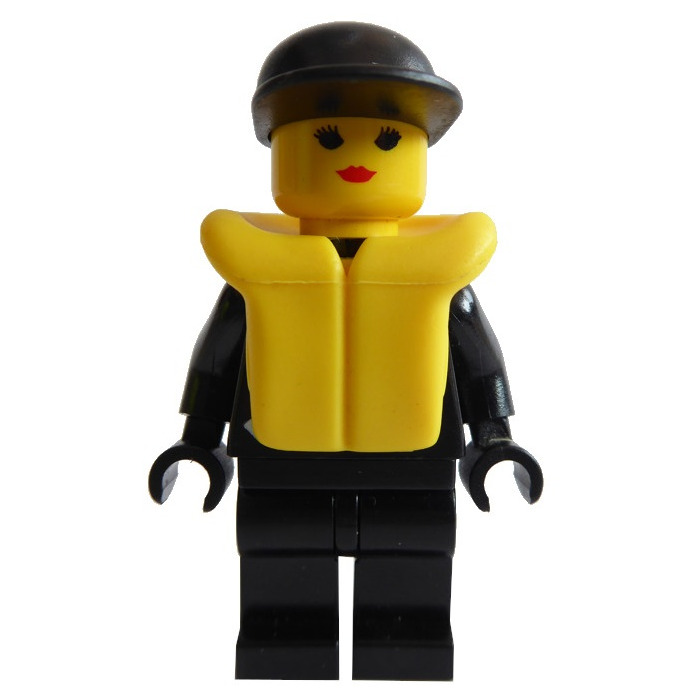LEGO Policewoman with Sheriff Star and Lifejacket Minifigure | Brick ...