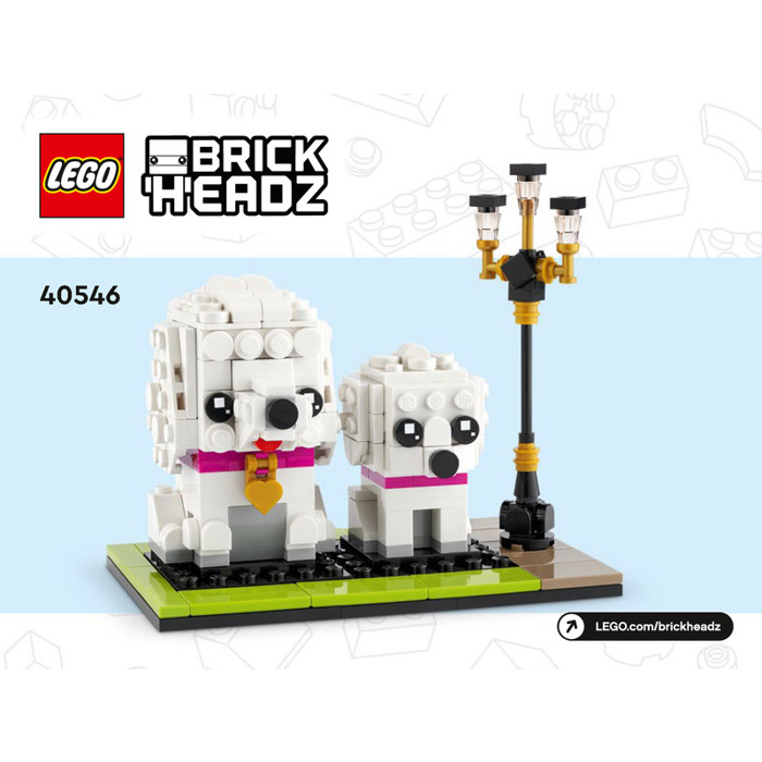 LEGO Poodles Set 40546 Instructions Set | Brick Owl - LEGO Marketplace