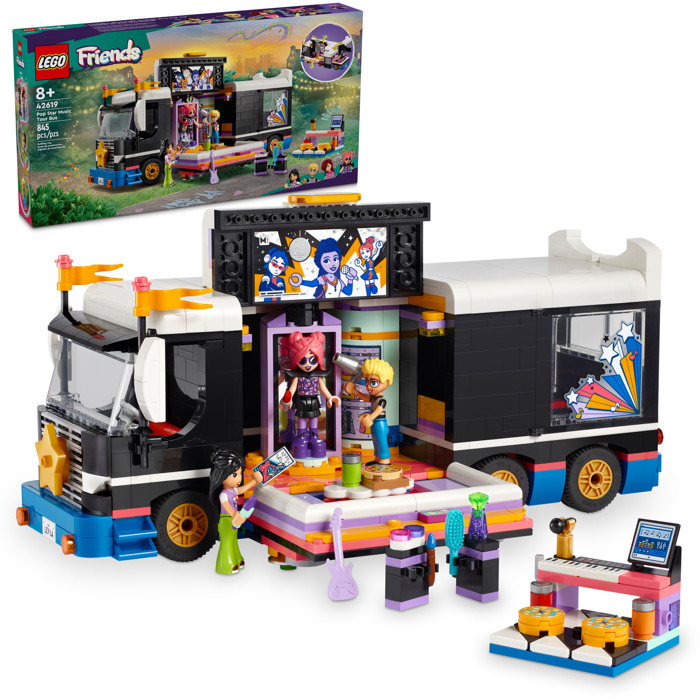 LEGO Pop Star Music Tour Bus Set 42619 | Brick Owl - LEGO Marketplace