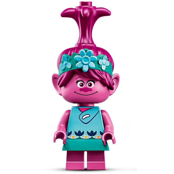 LEGO Poppy with Azure Top and Flower Minifigure | Brick Owl - LEGO ...
