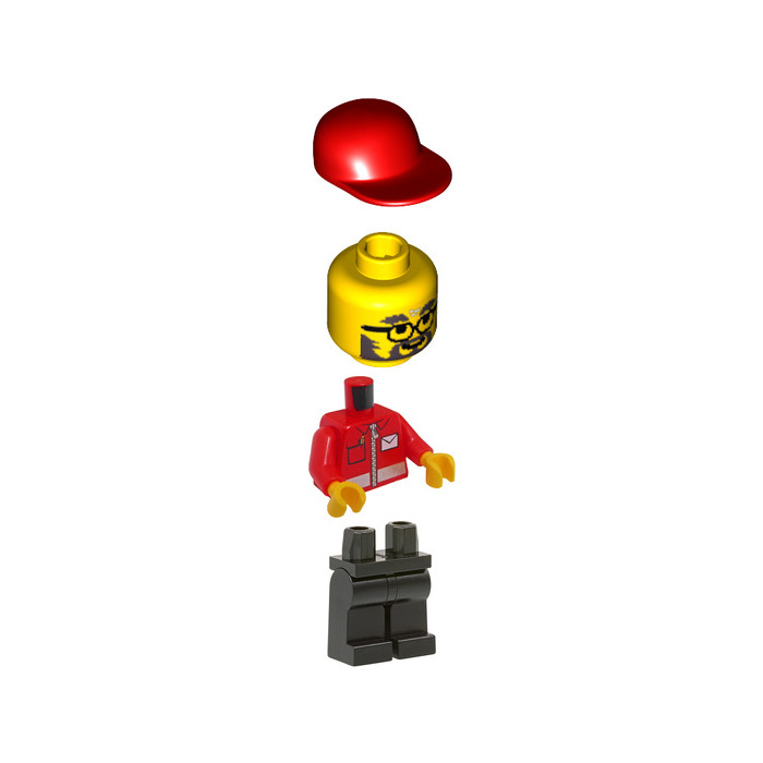 LEGO Postal Delivery Minifigure | Brick Owl