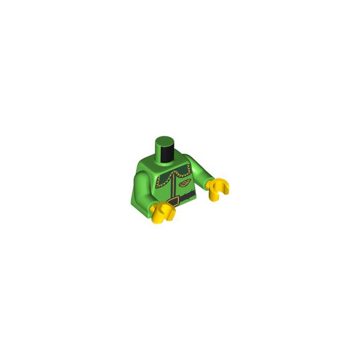 LEGO Postal Elf Torso (973 / 76382) | Brick Owl - LEGO Marketplace