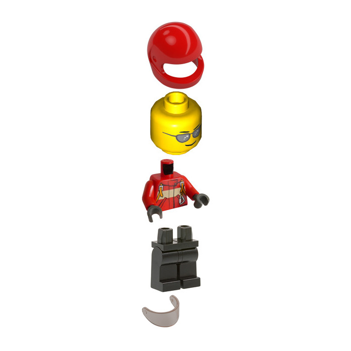 LEGO Postal Service Helicopter Pilot Minifigure | Brick Owl