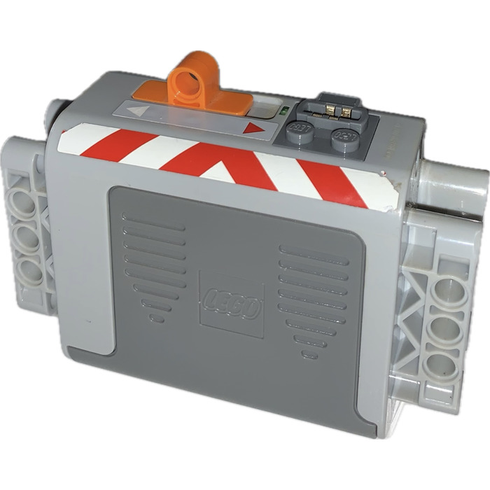 LEGO Power Functions Battery Box with Beam Connectors with red and ...