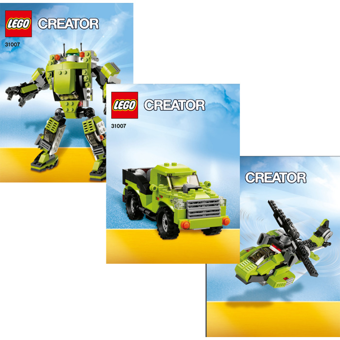 LEGO Power Mech Set 31007 Instructions | Brick Owl - LEGO Marketplace