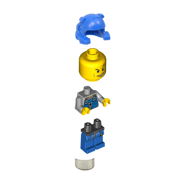 LEGO Power Miners Doc, Helm mit Visier Minifigur | Brick Owl - LEGO ...