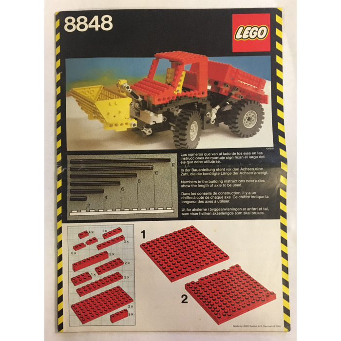 LEGO Power Truck Set 8848 Instructions | Brick Owl - LEGO Marketplace