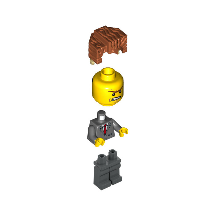 LEGO President Business (Angry) Minifigure | Brick Owl - LEGO Marketplace