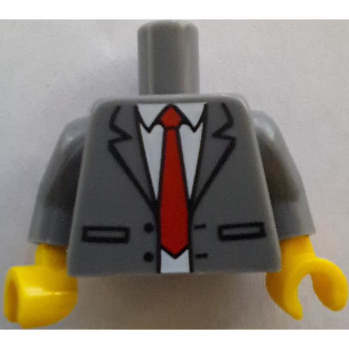 LEGO President Business Minifig Torso (973 / 88585) | Brick Owl - LEGO ...