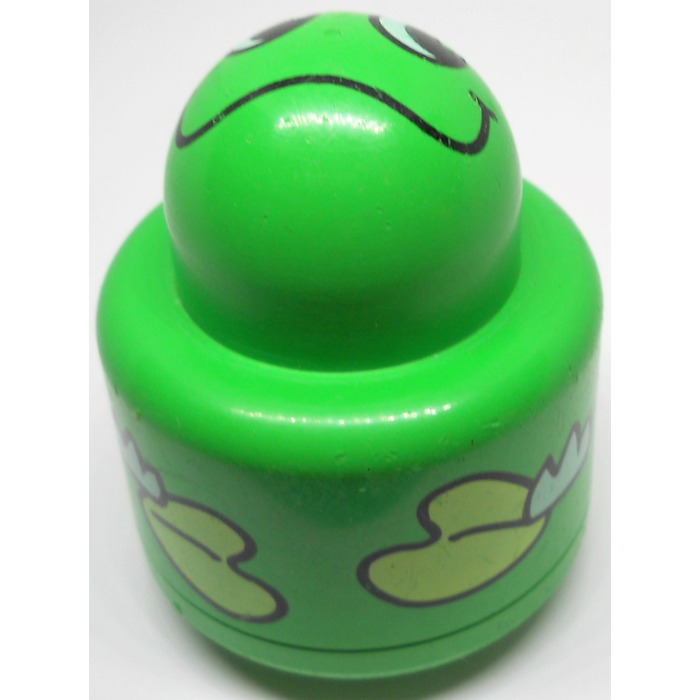 LEGO Primo Brick 1 x 1 Round Rattle with Frog Pattern (31005 / 75592 ...