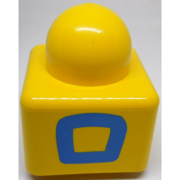 LEGO Primo Brick 1 x 1 with Square Outline (31000 / 83957) | Brick Owl ...