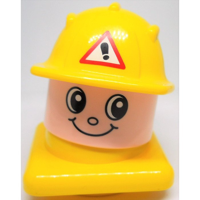 LEGO Primo Construction Worker Head Figure | Brick Owl - LEGO Marketplace