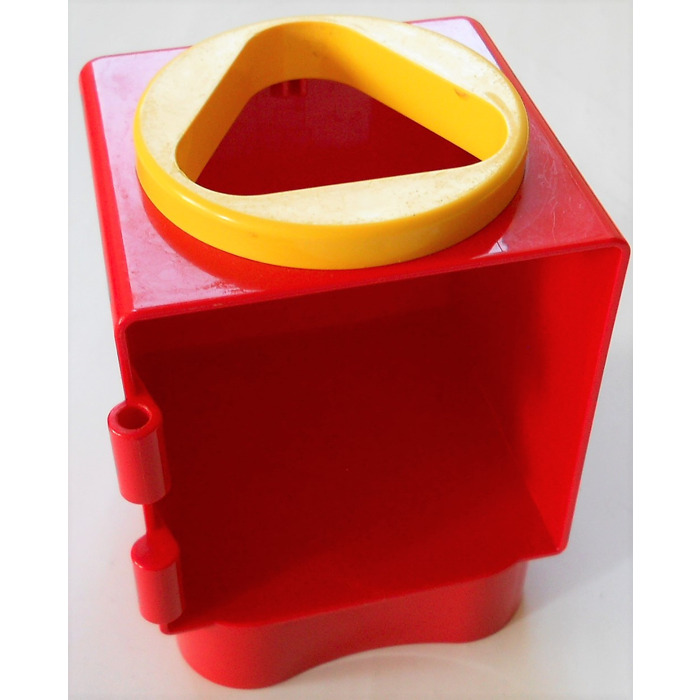 LEGO Primo Shape Sorter Chamber with Yellow Triangle | Brick Owl - LEGO ...