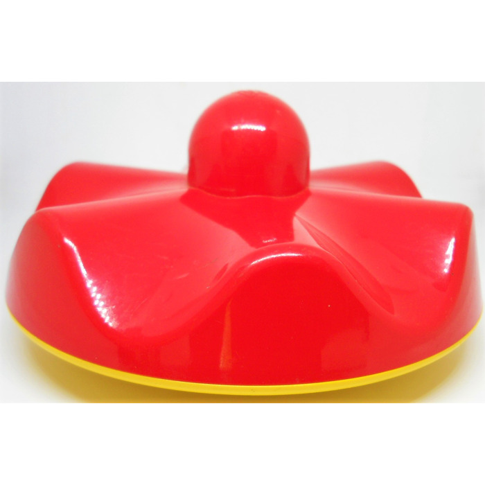 LEGO Primo Stacking Base Round Wavy (Large) with Yellow Base (75594 ...