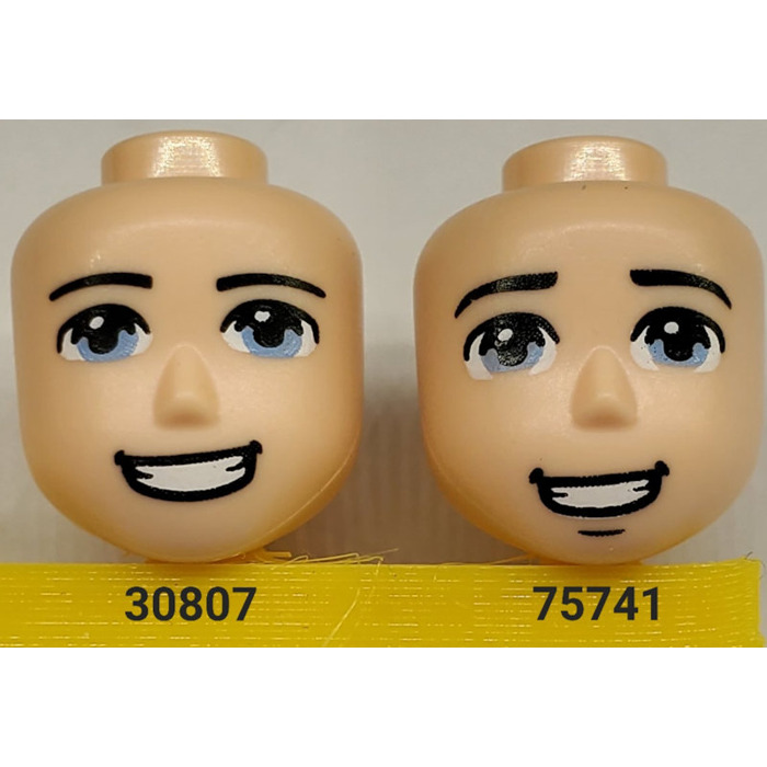 LEGO Prince Eric with Uniform with Gold Epaulettes Male Minidoll Head ...