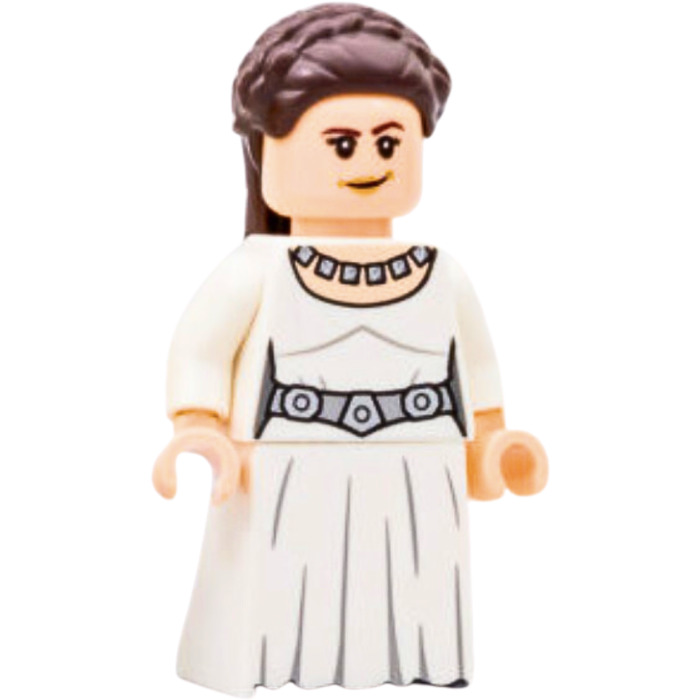 LEGO Princess Leia with Celebration Outfit with Skirt Minifigure ...