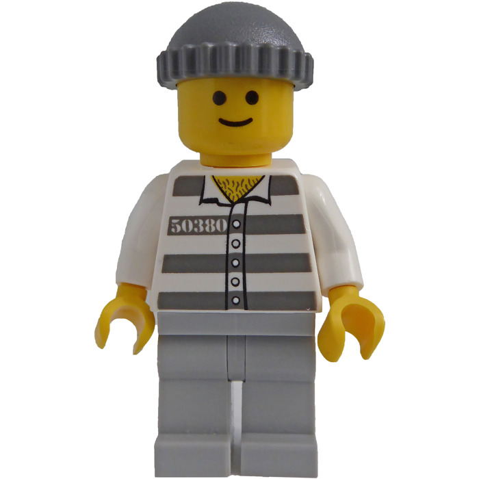 LEGO Prisoner 50380 with Standard Grin and Knitted Cap Minifigure ...