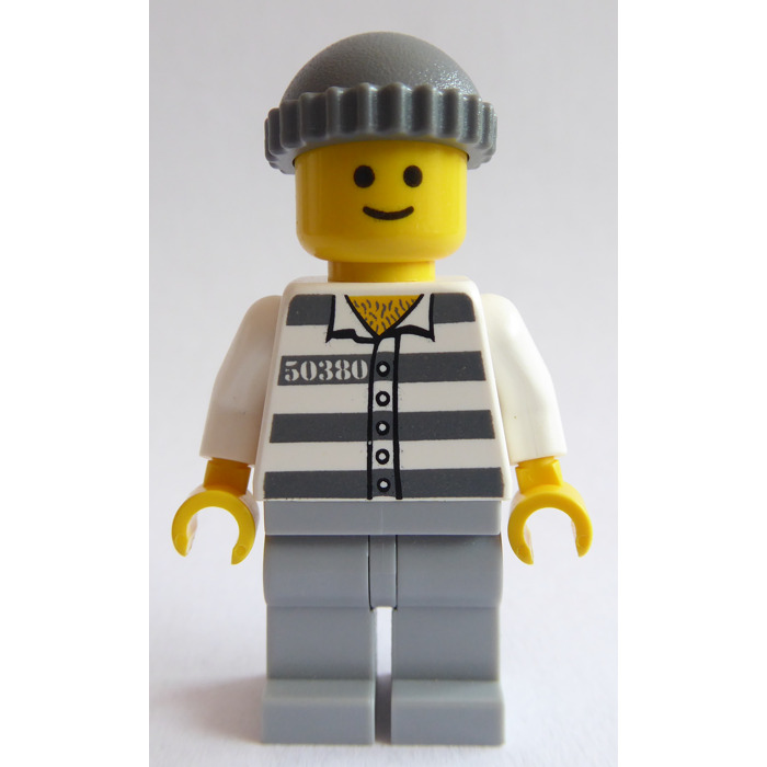 LEGO Prisoner 50380 with Standard Grin and Knitted Cap Minifigure ...
