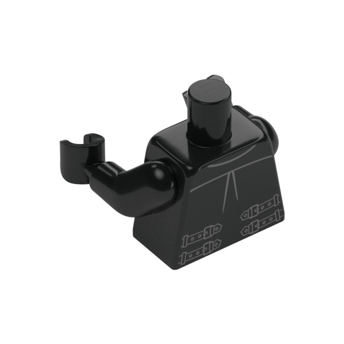LEGO Prisoner Escapee Helper Minifig Torso (3814 / 76382) | Brick Owl