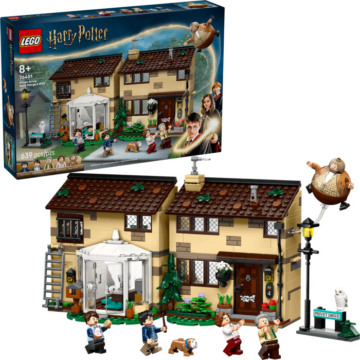 LEGO Privet Drive: Aunt Marge's Visit Set 76451 | Brick Owl