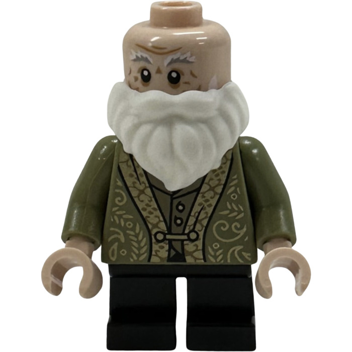 LEGO Professor Filius Flitwick with Olive Green Top and Black Legs ...