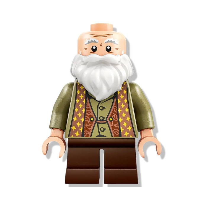 LEGO Professor Flitwick with Olive Green Top and Dark Brown Legs ...