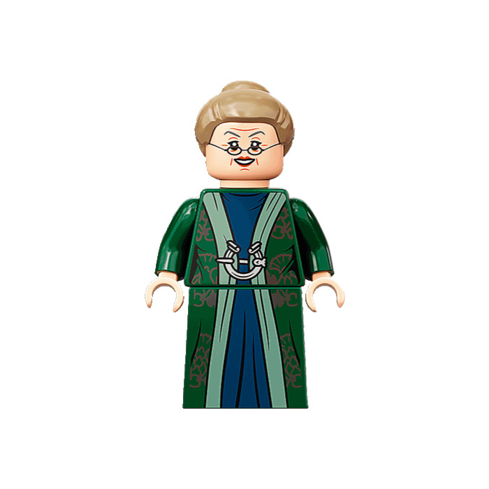 LEGO Professor McGonagall with Hair and Printed Skirt Minifigure ...
