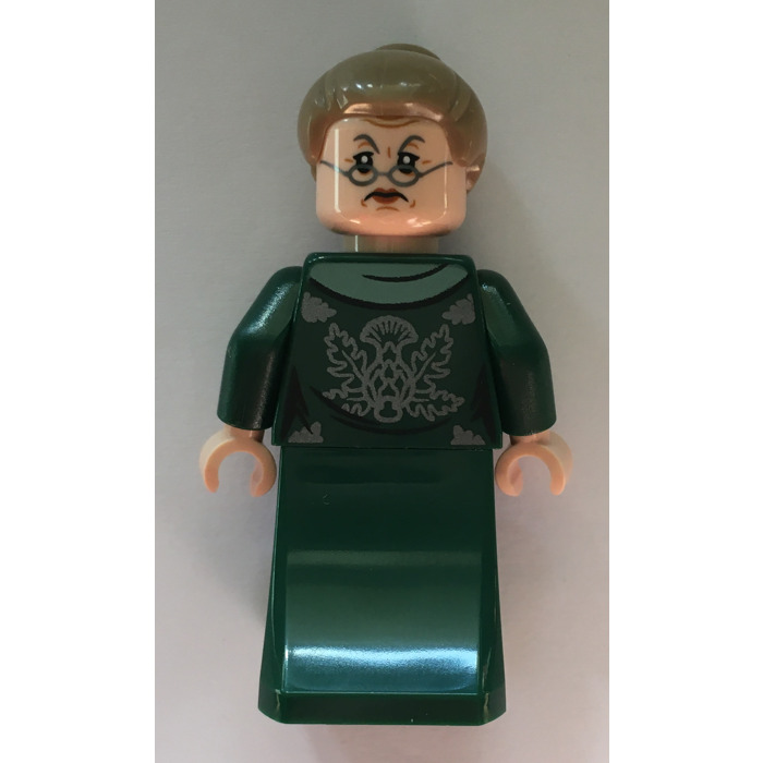 LEGO Professor McGonagall with Hair and Printed Skirt Minifigure ...