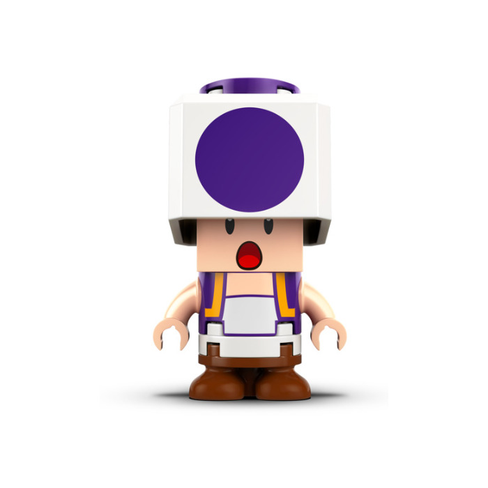 LEGO Purple Toad with Surprised Face Minifigure | Brick Owl - LEGO ...